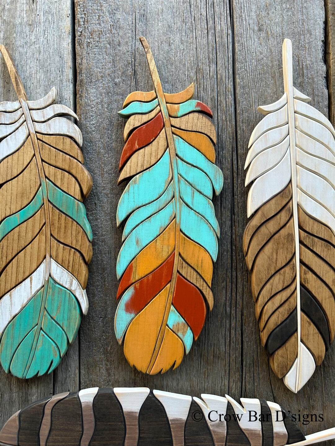 Feathers. Feather Art. Feather Decor. Western Decor. Southwestern Decor ...