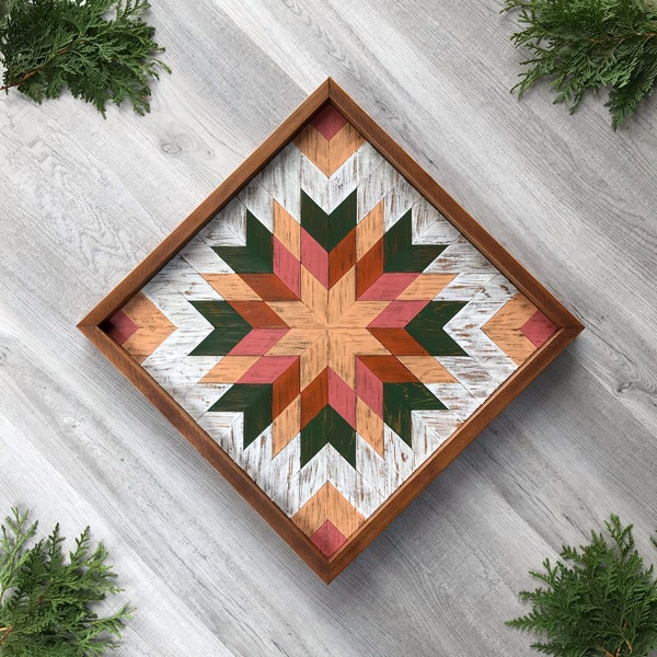 Wood Quilt Block - Etsy