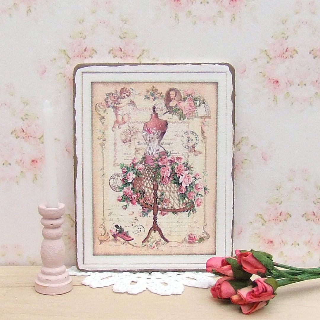 Dollhouse Miniature Dolls House Sign Mannequin Picture Shop - Etsy