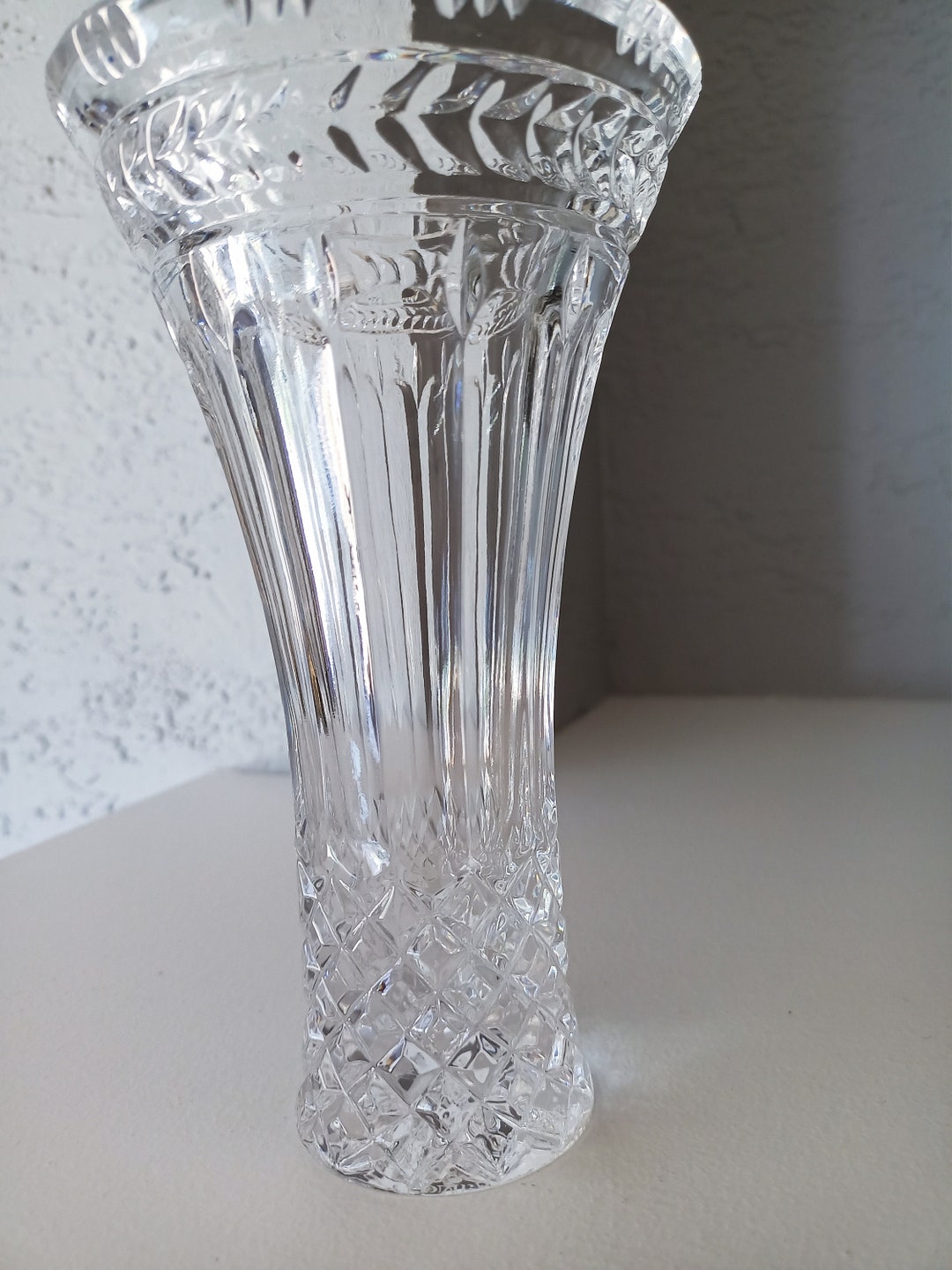 Bombay Crystal Glass Bud Vase - Etsy