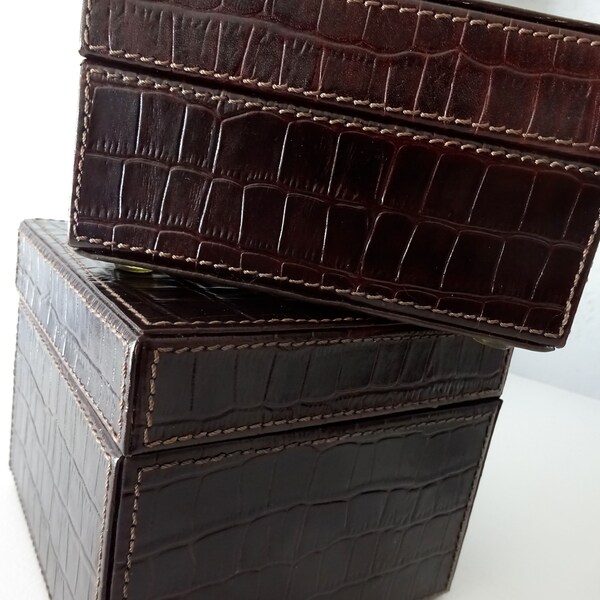 Faux Alligator Boxes - Etsy