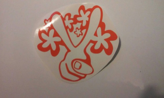 Peace Sign Vinyl Window Decals