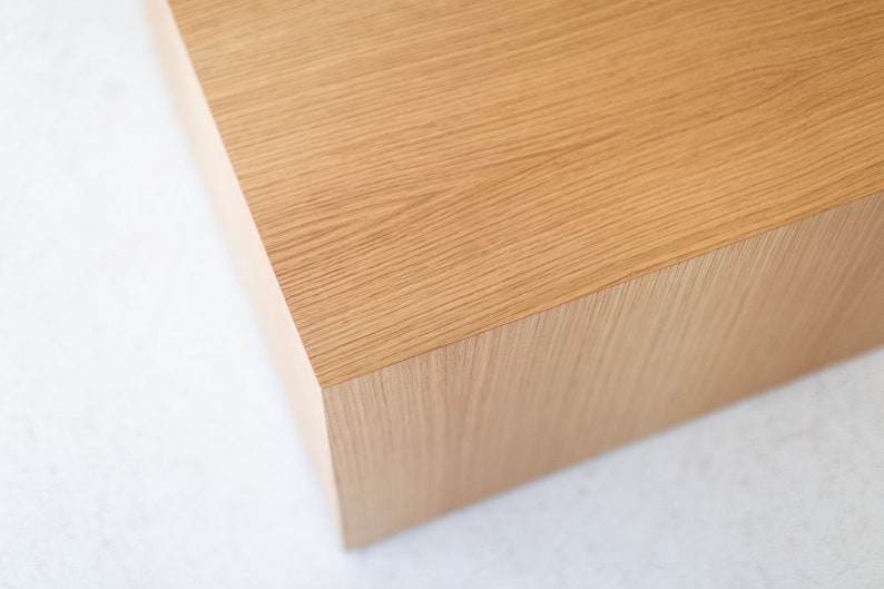 White Oak Side Table - Etsy