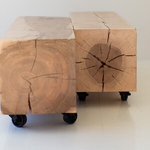 Aspen Modern Wood Coffee Table - Etsy