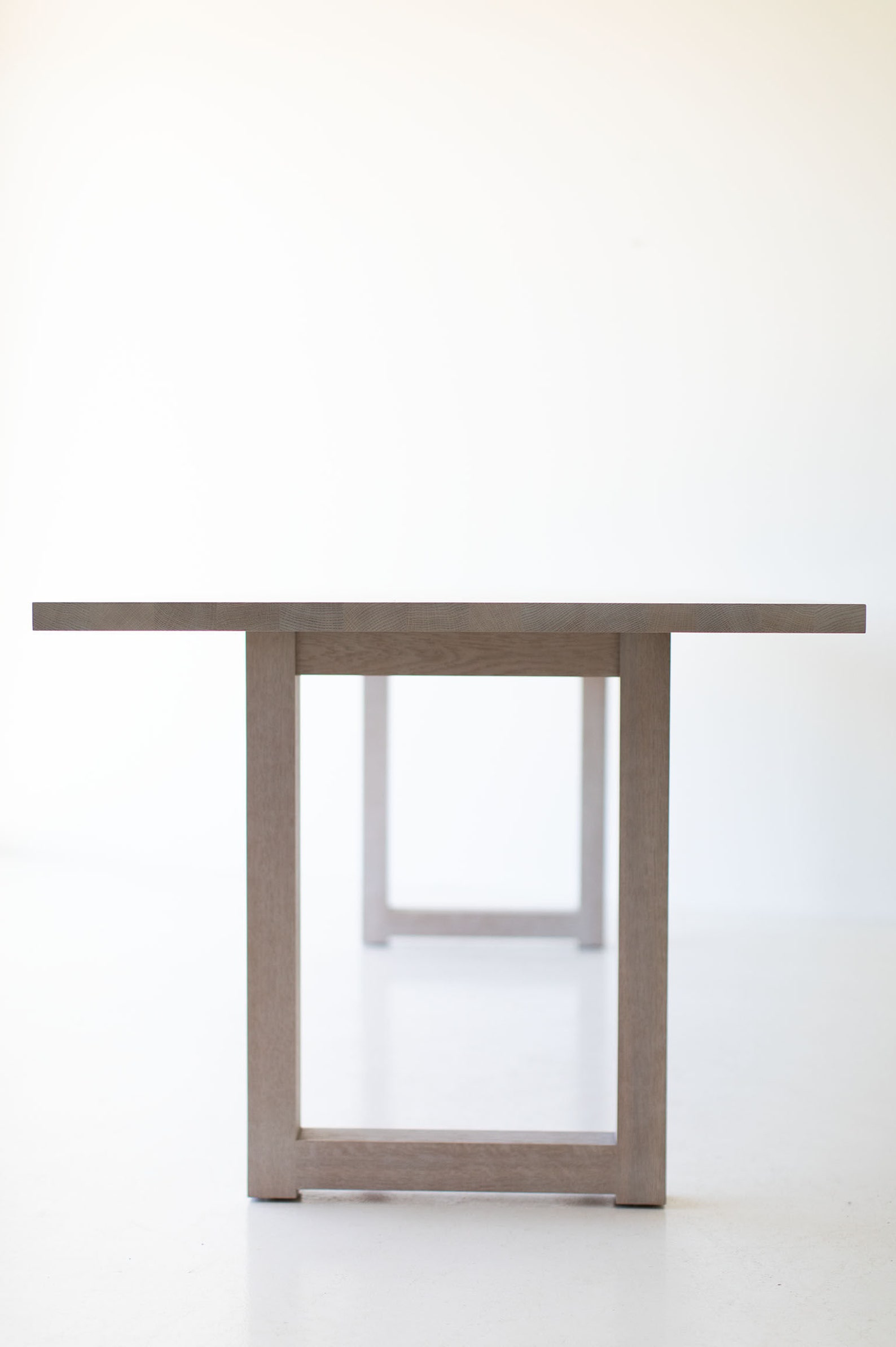 Custom Whitewashed Modern Table - Etsy