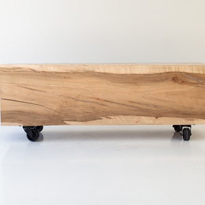 Aspen Modern Wood Coffee Table - Etsy