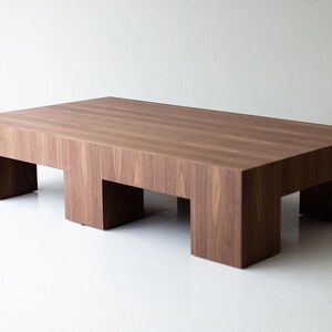 Large Mondo Coffee Table in Walnut - Etsy