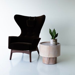 Modern Wood Side Table - the Breeze - Etsy