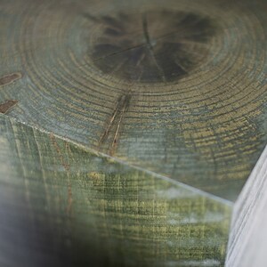 Tree Stump Tables - Army Green - Etsy