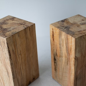 Wooden Cube End Table - Etsy