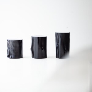 Quick Ship Stump End Table in Black - Etsy