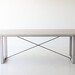 Custom Whitewashed Modern Table - Etsy