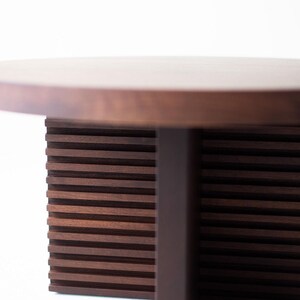 Modern Walnut Coffee Table - the Cicely - Etsy