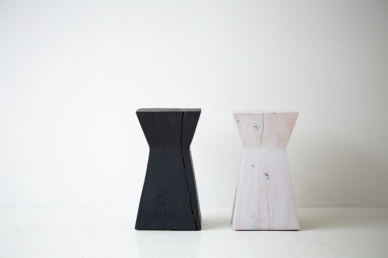 Sculpted Stump Table the Sol | Etsy