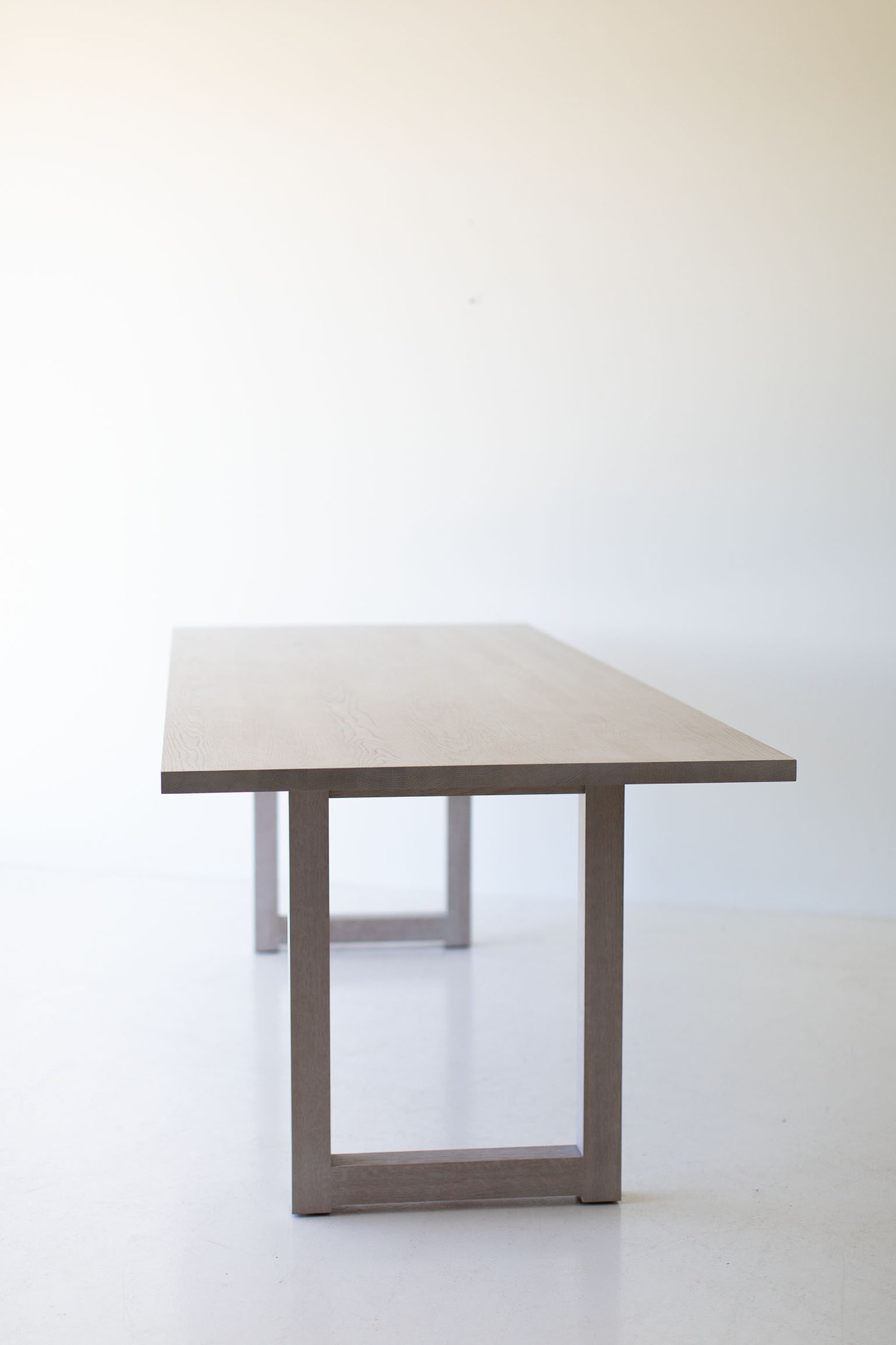 Custom Whitewashed Modern Table - Etsy