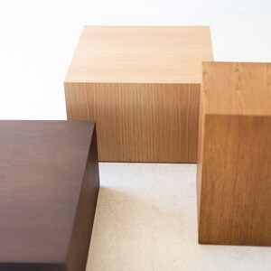 White Oak Side Table - Etsy