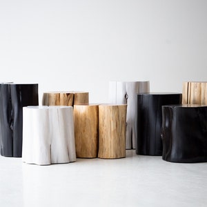 White Stumps 13" Diameter - Etsy