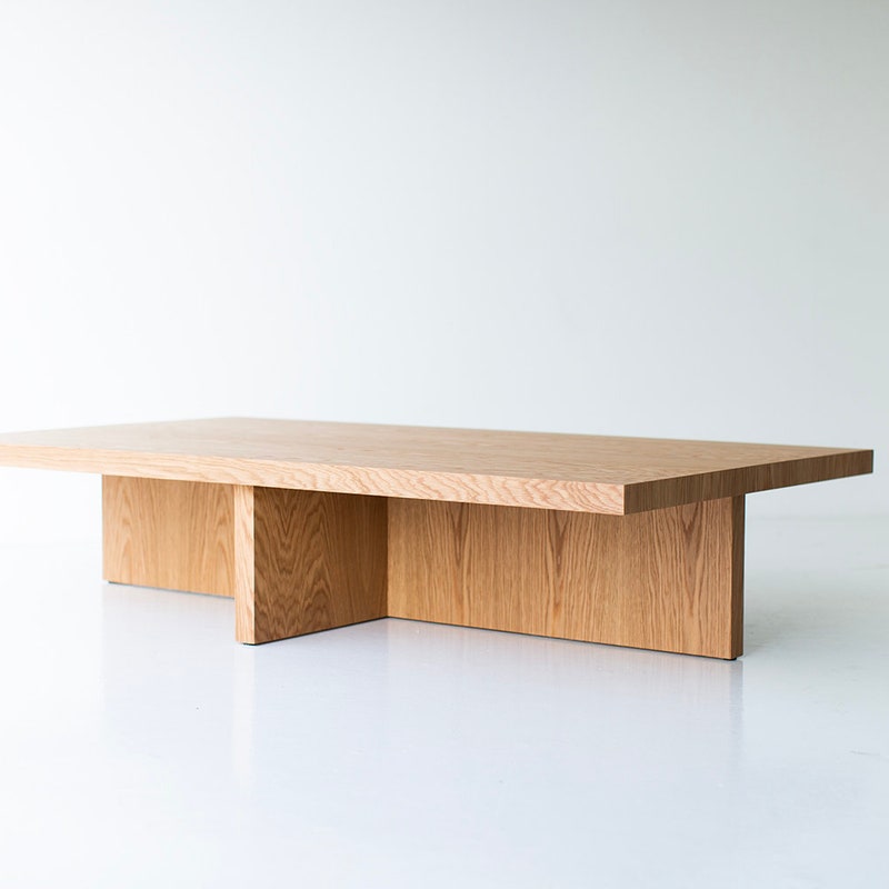 White Oak Coffee Table - Etsy
