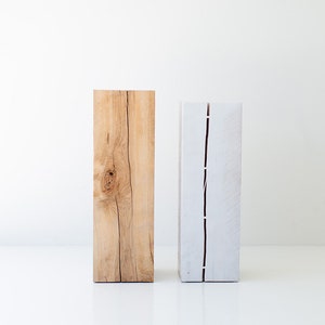 Modern Pedestal Display Stand in White - Etsy