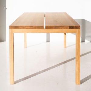 Modern Split Panel Dining Table - Etsy