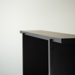 Rockefeller Modern Oak Console - Etsy