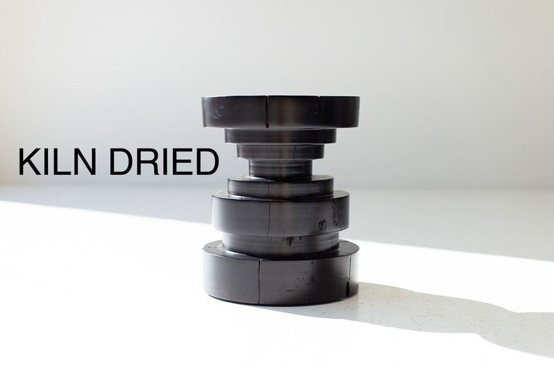 Modern Wood Stool - the Tulum - Etsy