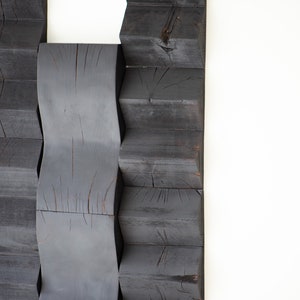 Shou Sugi Ban Wall Art - Etsy