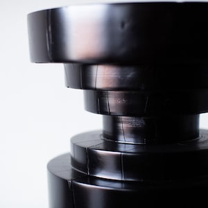 Modern Wood Stool - the Tulum - Etsy