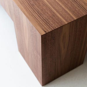 Large Mondo Coffee Table in Walnut - Etsy