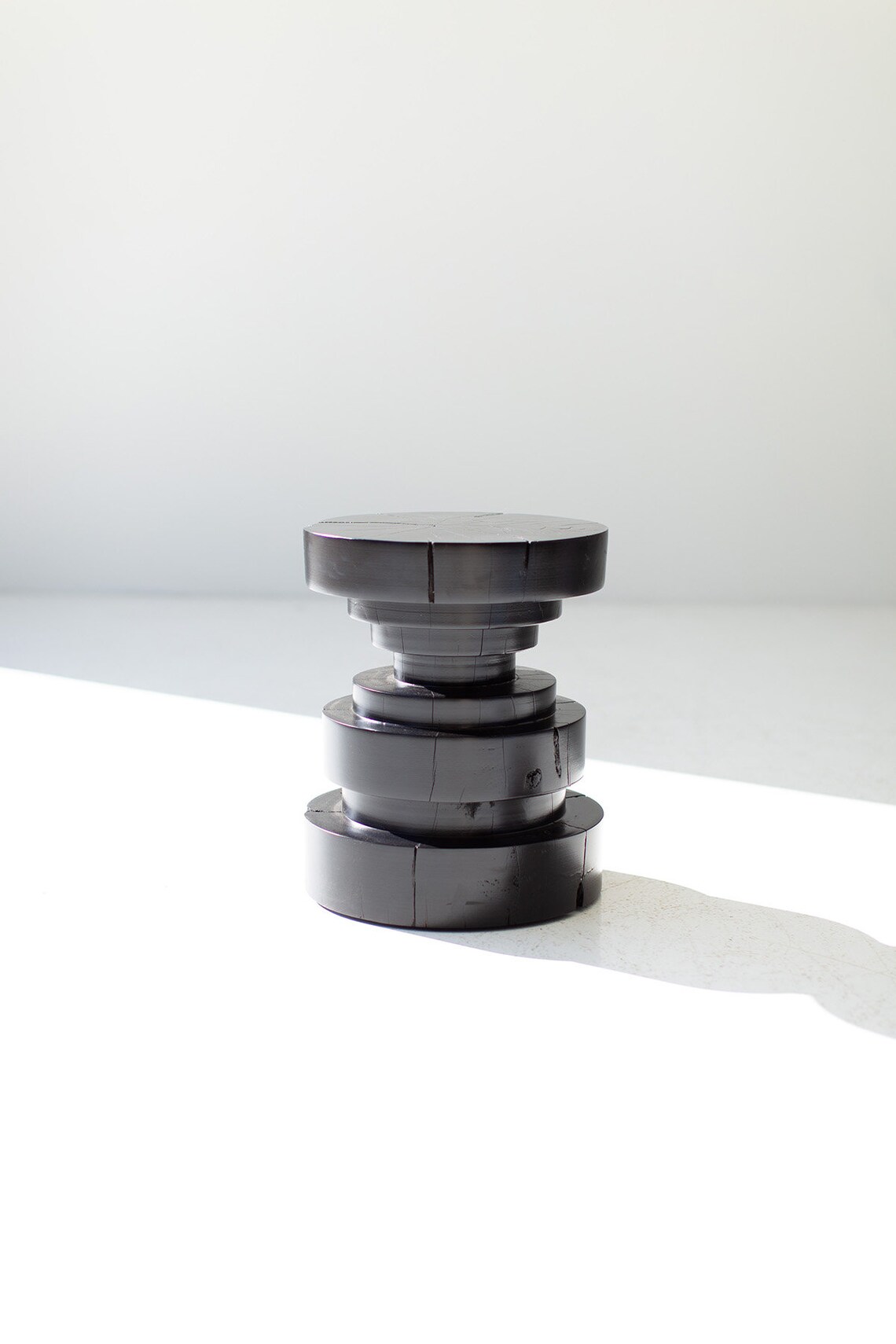 Modern Wood Stool - the Tulum - Etsy