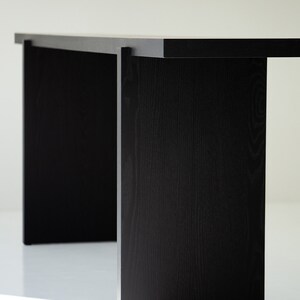 Rockefeller Modern Oak Console - Etsy