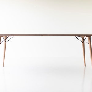 Dining Table, Wood Tapered Leg Kitchen Table - Etsy