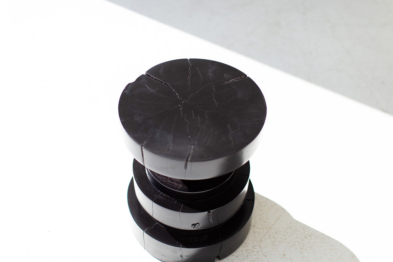 Modern Wood Stool - the Tulum - Etsy