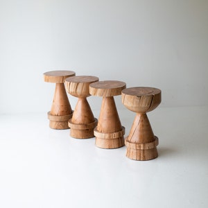Organic Modern Counter Stool - the Boca Dos - Etsy