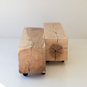 Aspen Modern Wood Coffee Table - Etsy