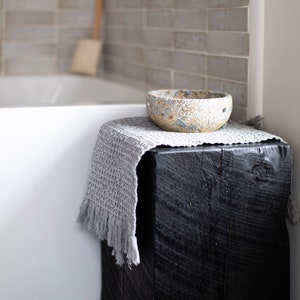 Square Tree Stump Table - Etsy