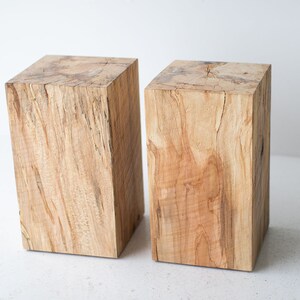 Modern Wood Side Tables - Etsy
