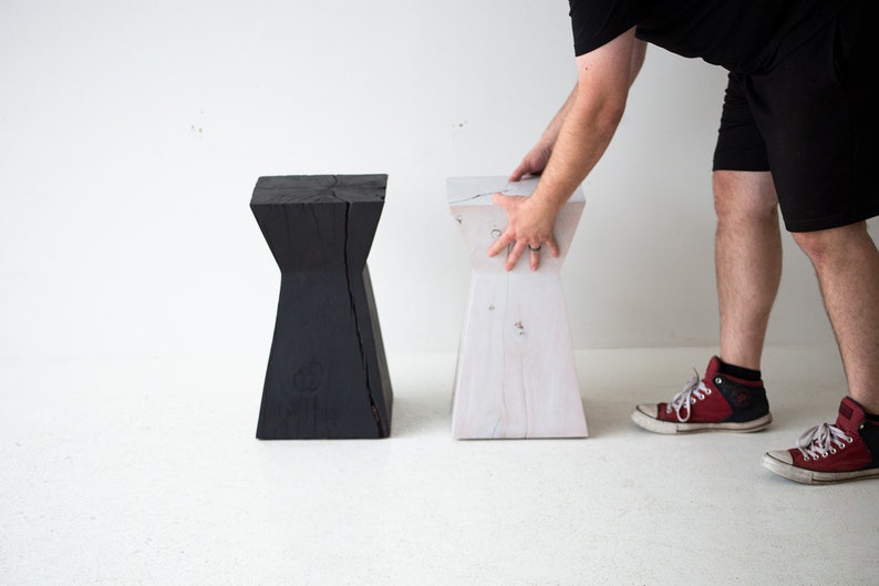 Sculpted Stump Table the Sol - Etsy