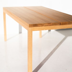 Modern Split Panel Dining Table - Etsy