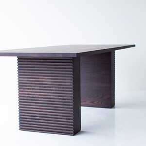 Cicely Dining Table With Chunky Leg - Etsy