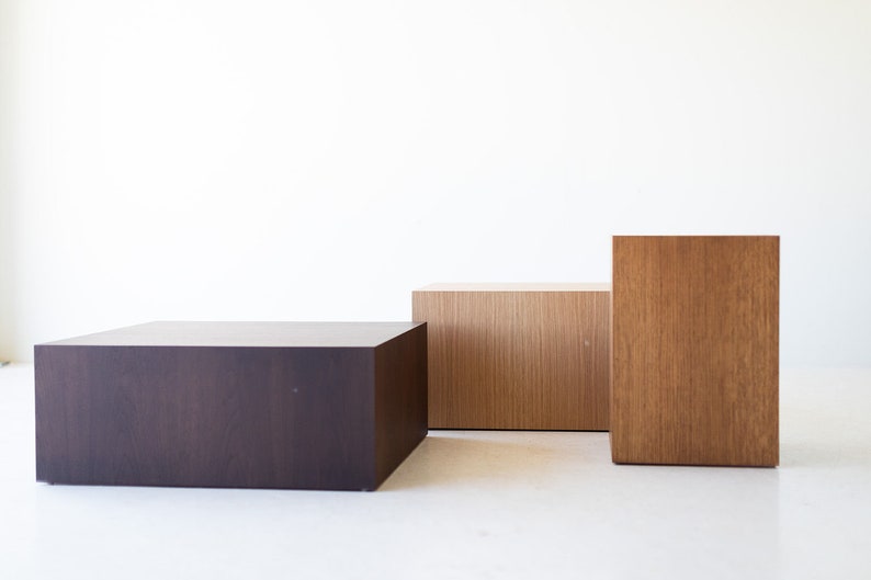 White Oak Side Table - Etsy