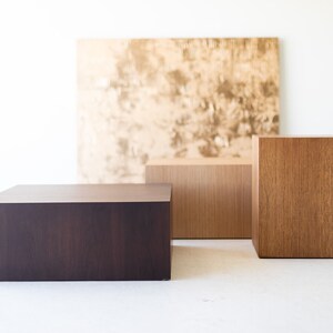 White Oak Side Table - Etsy