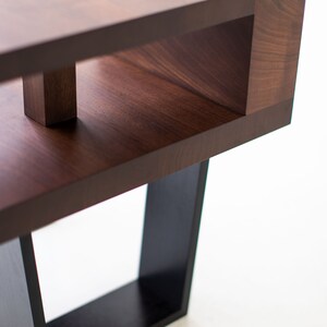 Mid Century Modern Side Table, Small Wood Side Table, Mid Century ...