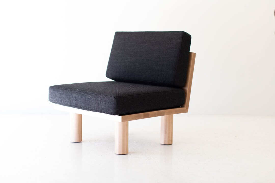Modern Suelo® Side Chair - Turned Leg - Etsy