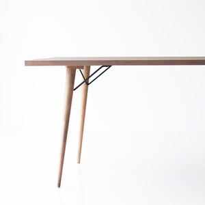 Dining Table, Wood Tapered Leg Kitchen Table - Etsy