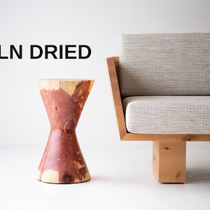 Sculpted Stump Table - the Hourglass - Etsy