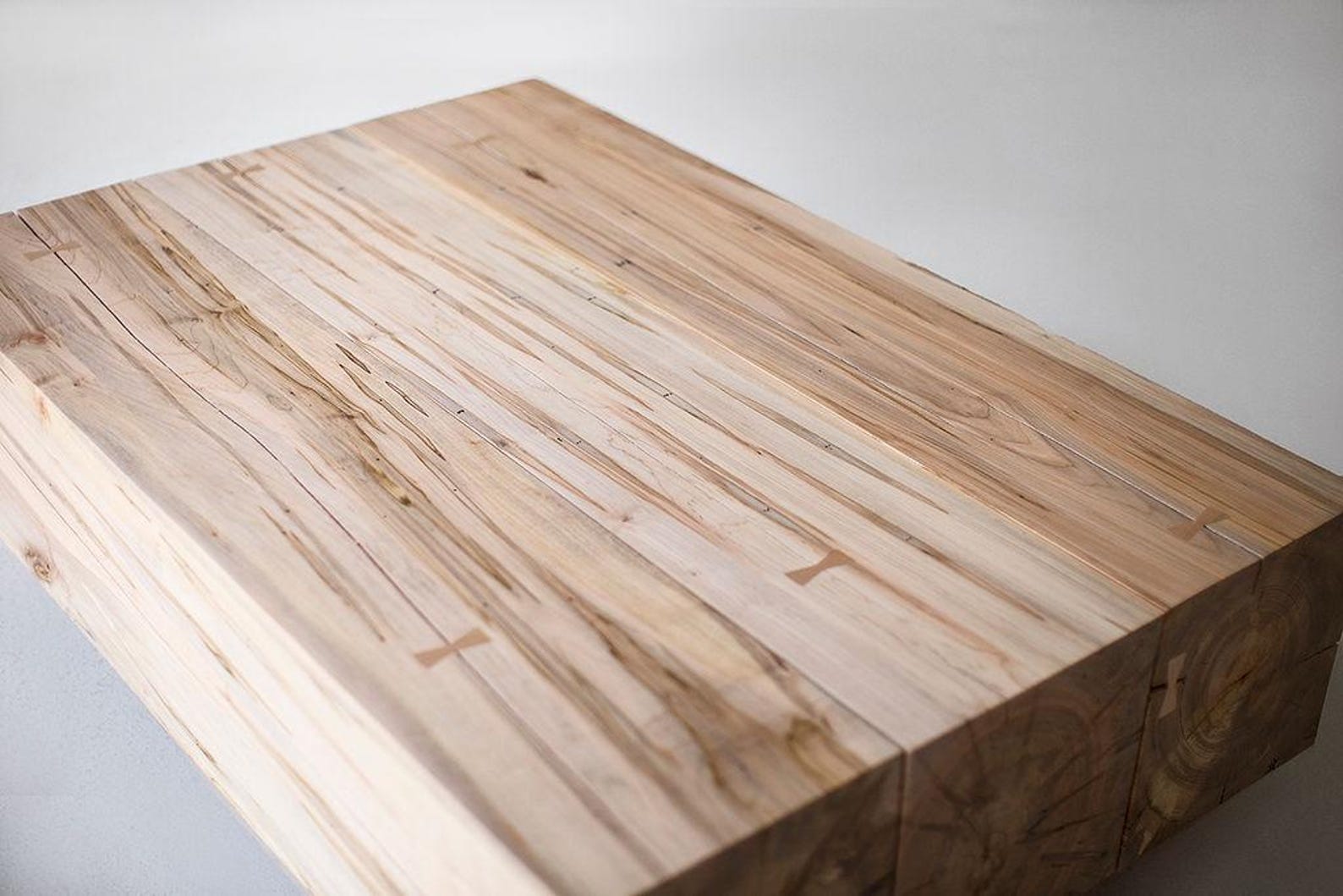 Solid Log Coffee Table - 3 Bay - Etsy