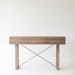Weathered Gray Table, Gray Console Table, Rustic Gray Wood Console ...