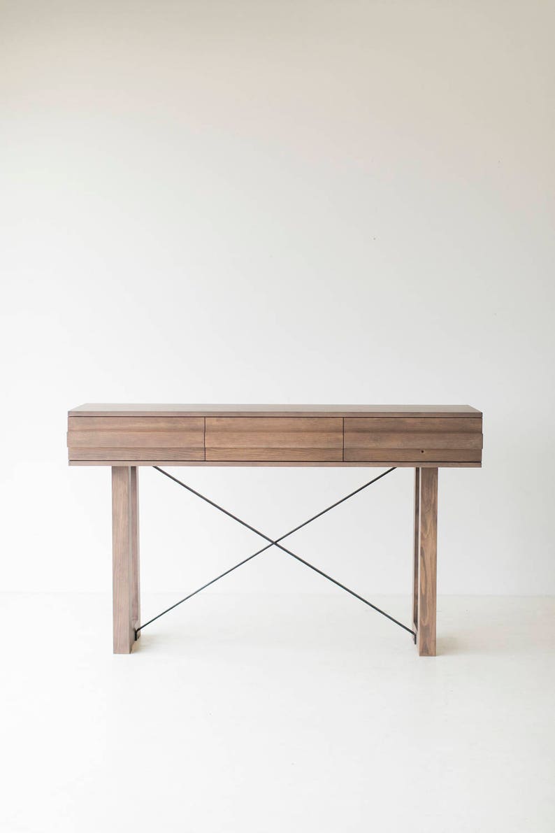 Weathered Gray Table Gray Console Table Rustic Gray Wood - Etsy