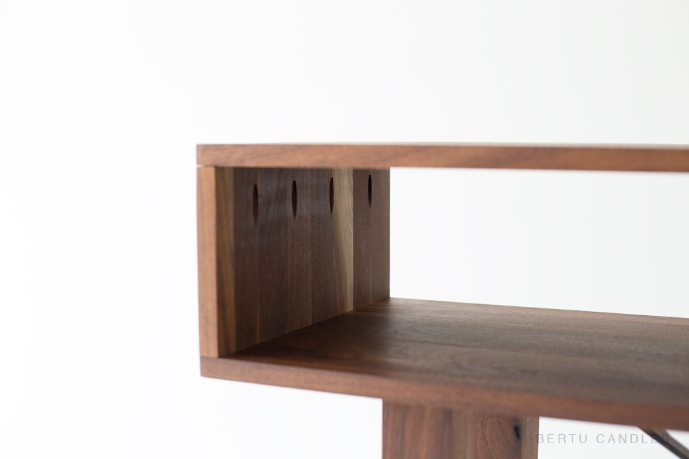 Wood Console Wood Console Console Wood Modern Wood - Etsy